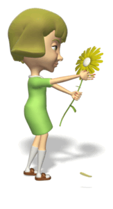 Loves Me Loves Me Not | 3D Animated Clipart for PowerPoint ...