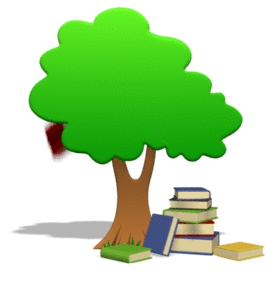 Tree Of Knowledge Book Drop | 3D Animated Clipart for PowerPoint ...