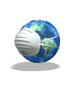 world bouncing dust mask cover