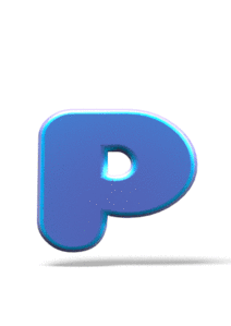 Bouncing P | 3D Animated Clipart for PowerPoint - PresenterMedia.com