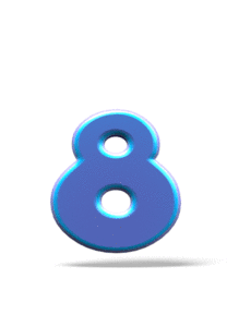 Bouncing 8 | 3D Animated Clipart for PowerPoint - PresenterMedia.com