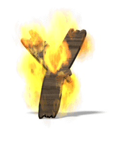 Fire Blaze Y | 3D Animated Clipart for PowerPoint - PresenterMedia.com