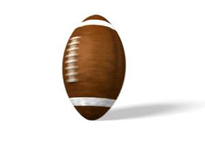 football spinning