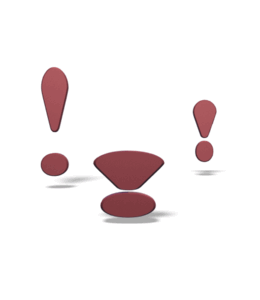 Exclamation Mark Group | 3D Animated Clipart for PowerPoint ...