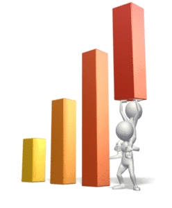 Teamwork Raise Graph | 3D Animated Clipart for PowerPoint ...