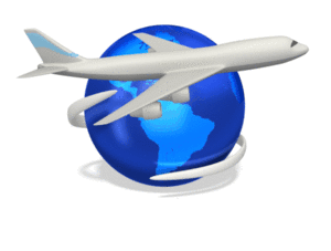 Flying Around World | 3D Animated Clipart for PowerPoint ...