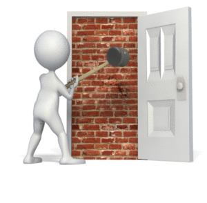 Breaking Through Brick Wall | 3D Animated Clipart for PowerPoint ...