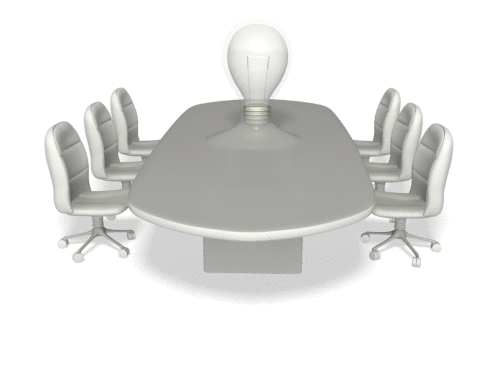 Conference Table Meeting Idea