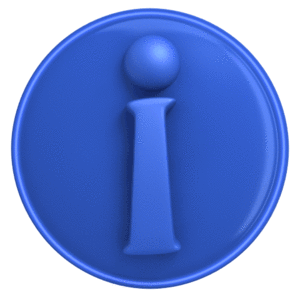 Information Symbol Glowing | 3D Animated Clipart for PowerPoint ...