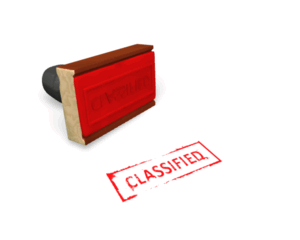 Rubber Stamp Classified | 3D Animated Clipart for PowerPoint - PresenterMedia.com