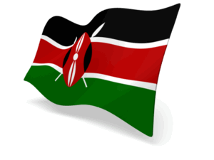 kenya flag perspective anim