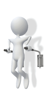 Stick Figure Doing Dip Exercises | 3D Animated Clipart for PowerPoint ...