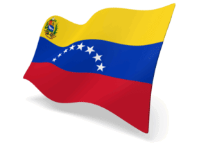 venezuela flag perspective anim