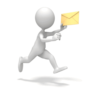 Figure Running Letter | 3D Animated Clipart for PowerPoint ...