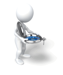 Compass Which Way To Go | 3D Animated Clipart for PowerPoint ...