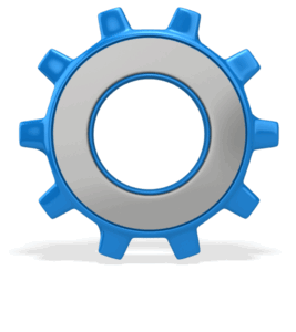 One Gear Rotating | 3D Animated Clipart for PowerPoint - PresenterMedia.com