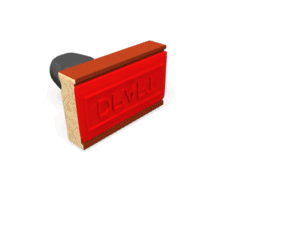 Rubber Stamp Draft | 3D Animated Clipart for PowerPoint ...