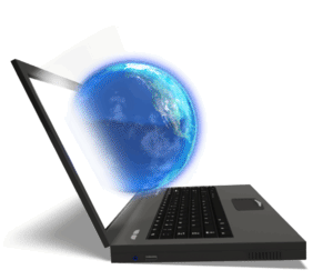Laptop Earth Revolve | 3D Animated Clipart for PowerPoint ...