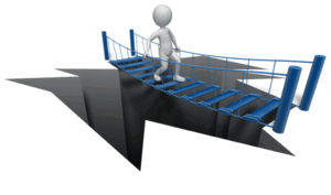 Stick Figure Bridging Gap | 3D Animated Clipart for PowerPoint ...