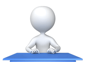 Waiting At Desk | 3D Animated Clipart for PowerPoint - PresenterMedia.com