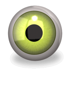 Single Eye Movement | 3D Animated Clipart for PowerPoint ...