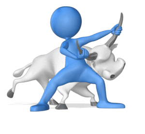 Bull By The Horns | 3D Animated Clipart for PowerPoint - PresenterMedia.com