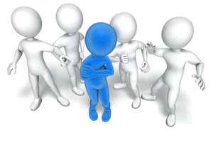 Stick Figure Group Bullying | 3D Animated Clipart for PowerPoint ...