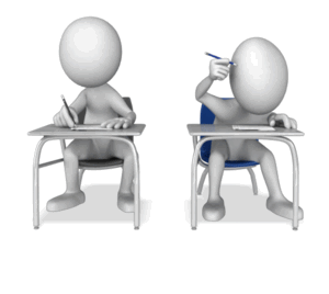 looking over cheating anim