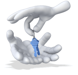 Hands Giving Keys | 3D Animated Clipart for PowerPoint - PresenterMedia.com