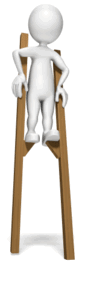 Stick Figure On Stilts | 3D Animated Clipart for PowerPoint ...