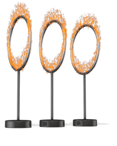 Hoops On Fire | 3D Animated Clipart for PowerPoint - PresenterMedia.com