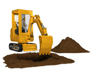 Stick Figure Backhoe | 3D Animated Clipart for PowerPoint ...