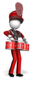 Marching Toms Player | 3D Animated Clipart for PowerPoint ...