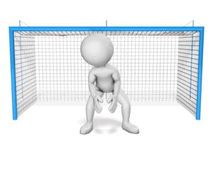 Soccer Goalie Blocking | 3D Animated Clipart for PowerPoint ...