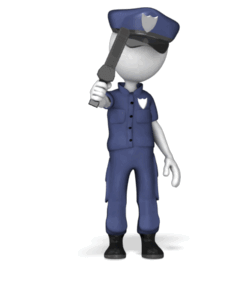 Security Wand Sweep | 3D Animated Clipart for PowerPoint ...