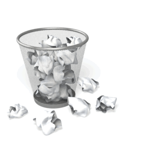 Waste Paper Shot Miss | 3D Animated Clipart for PowerPoint ...