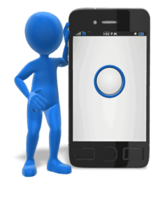 Smart Phone Swipe Screen | 3D Animated Clipart for PowerPoint ...