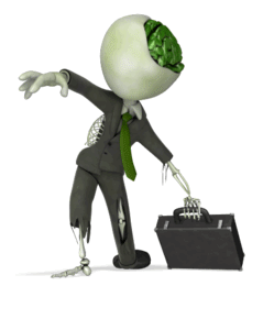 Business Zombie Walk | 3D Animated Clipart for PowerPoint ...