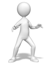 Stick Figure Panicking | 3D Animated Clipart for PowerPoint ...