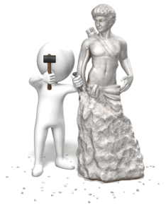 Figure Carving Statue | 3D Animated Clipart for PowerPoint ...