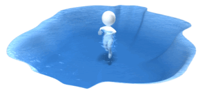 Treading Water | 3D Animated Clipart for PowerPoint - PresenterMedia.com