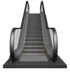 Escalator Moving Up | 3D Animated Clipart for PowerPoint ...