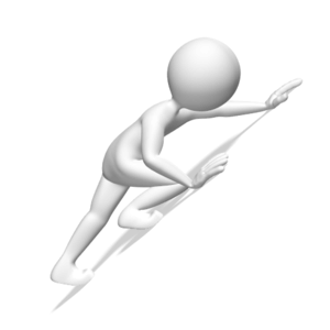 Figure Climbing Incline | 3D Animated Clipart for PowerPoint ...