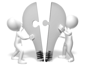 Get Those Ideas Merging | 3D Animated Clipart for PowerPoint ...