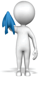 Figure Cleaning With Cloth | 3D Animated Clipart for PowerPoint ...