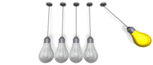 Kinetic Pendulum Light Bulbs | 3D Animated Clipart for PowerPoint ...