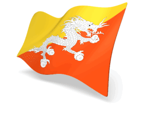 Bhutan Anim Flag | 3D Animated Clipart for PowerPoint - PresenterMedia.com