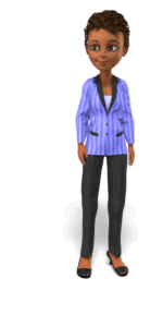 Business Woman Present Gestures | 3D Animated Clipart for PowerPoint ...