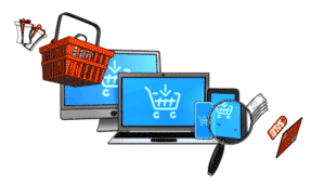 Ecommerce Devices Revolve | 3D Animated Clipart for PowerPoint ...