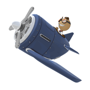 Data Flight Climbing | 3D Animated Clipart for PowerPoint ...